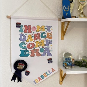Personalized Name and Color Competitive Dancer Pin Pennant Banner ...