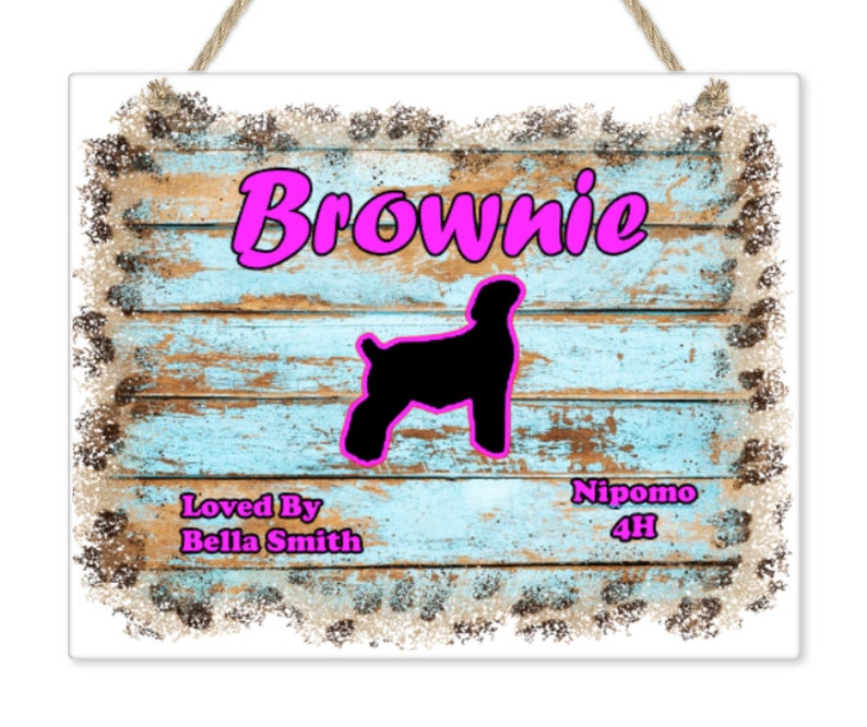 Stock Show Barn Sign Barn Stall Sign Fair Sign Show Animal - Etsy
