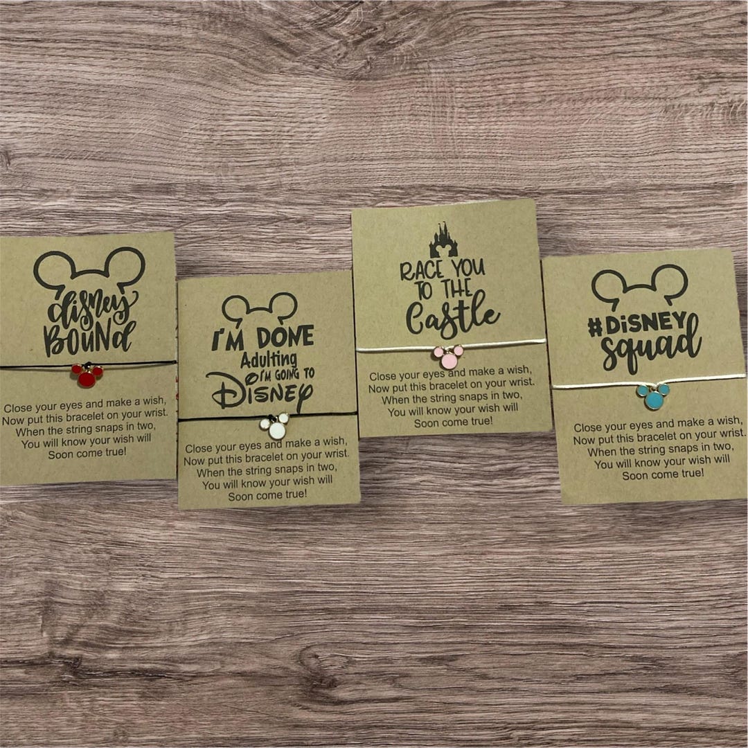 Walt Disney World Mickey Mouse Charm Wish Bracelet (pixie Dust Gifts ...