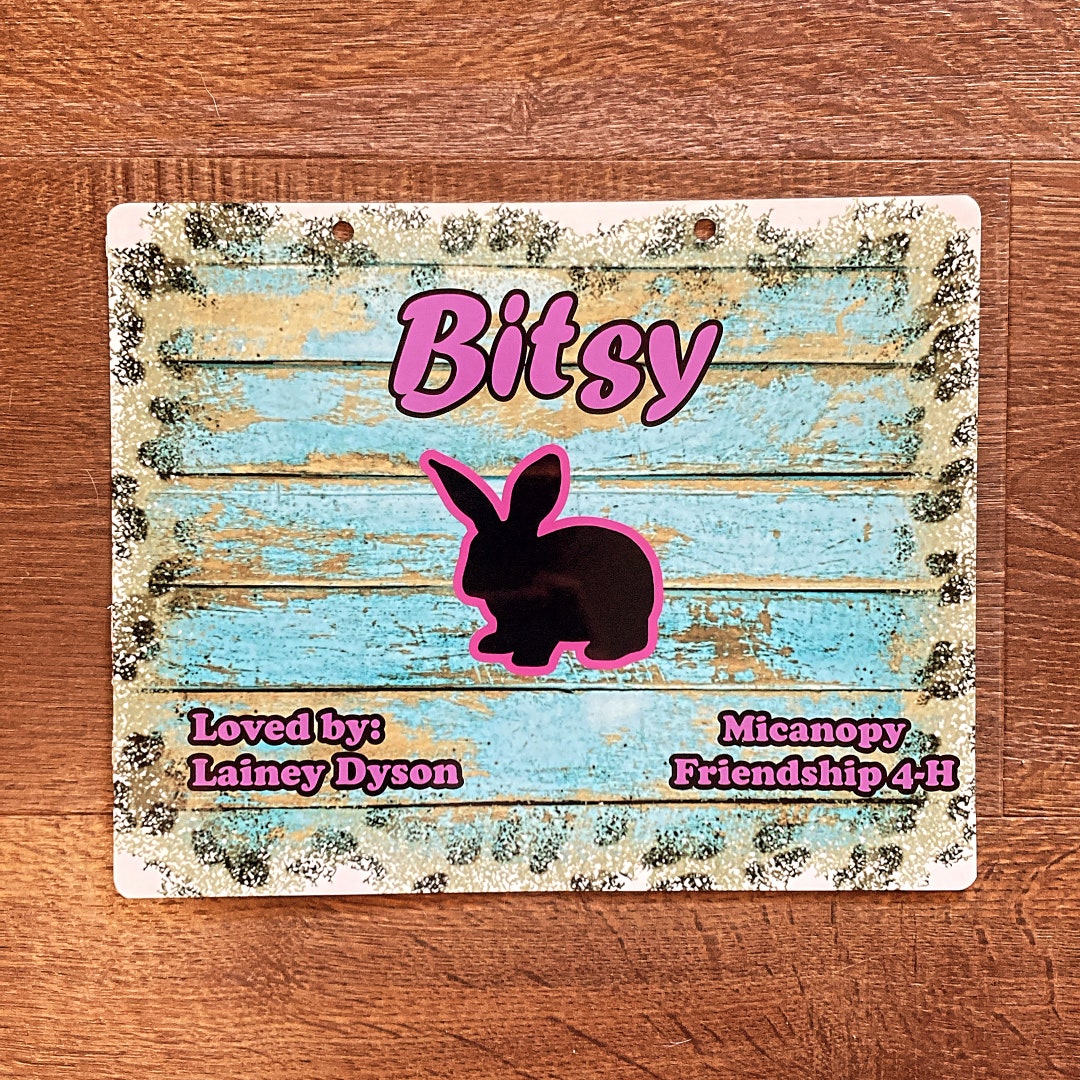 Stock Show Barn Sign, Barn Stall Sign, Fair Sign, Show Animal Sign ...