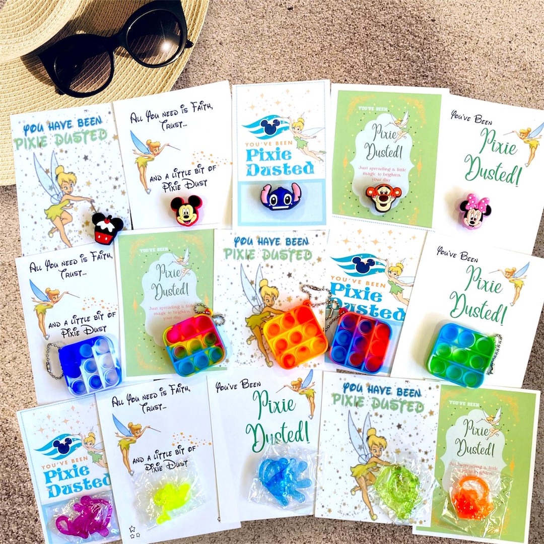 Disney Cruise Fish Extender Gift, Pixie Dust or Party Favor, FE, Disney ...