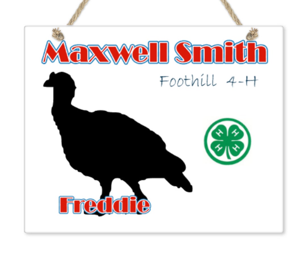 Stock Show Signs, Show Pig Sign, Show Cow Sign, Livestock Show Stall ...