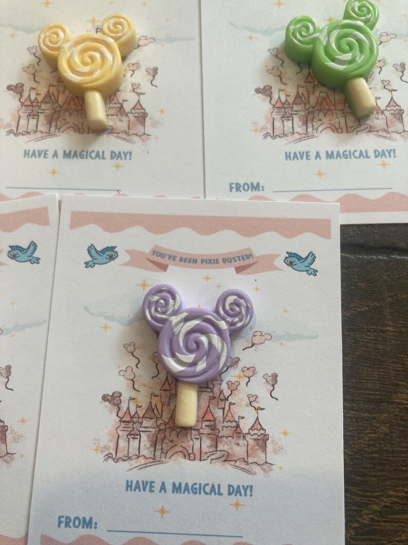 Mickey Head Lollipop MAGNET Disney, Cast Member Thank You, Pixie Dust ...