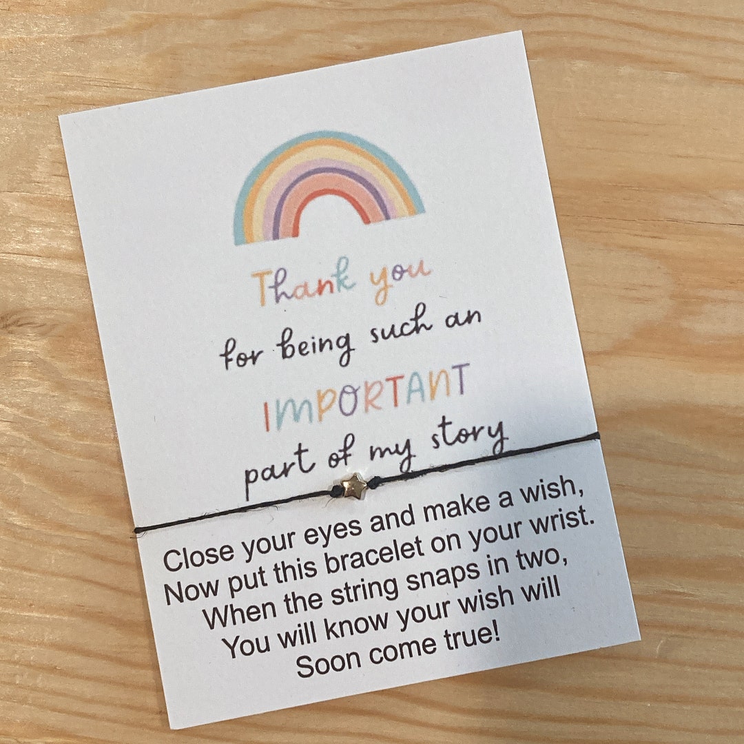 Thank You for Being Part of My Story--teacher Appreciation Gift ...