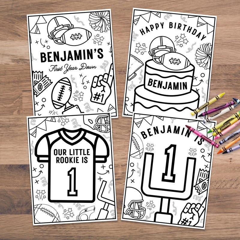 Toddler Football Sheets - Etsy