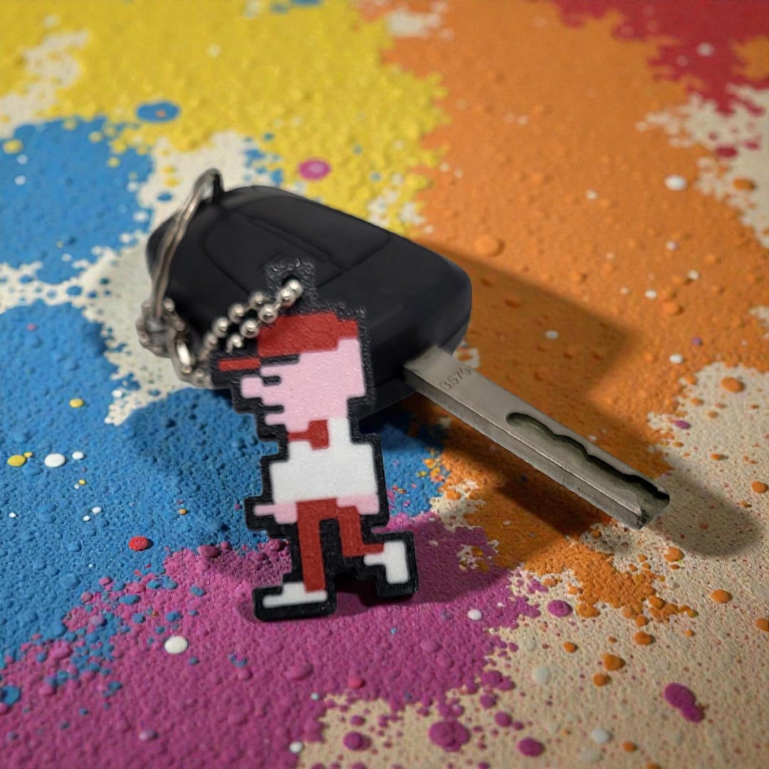 Little Computer People Keyring - Etsy