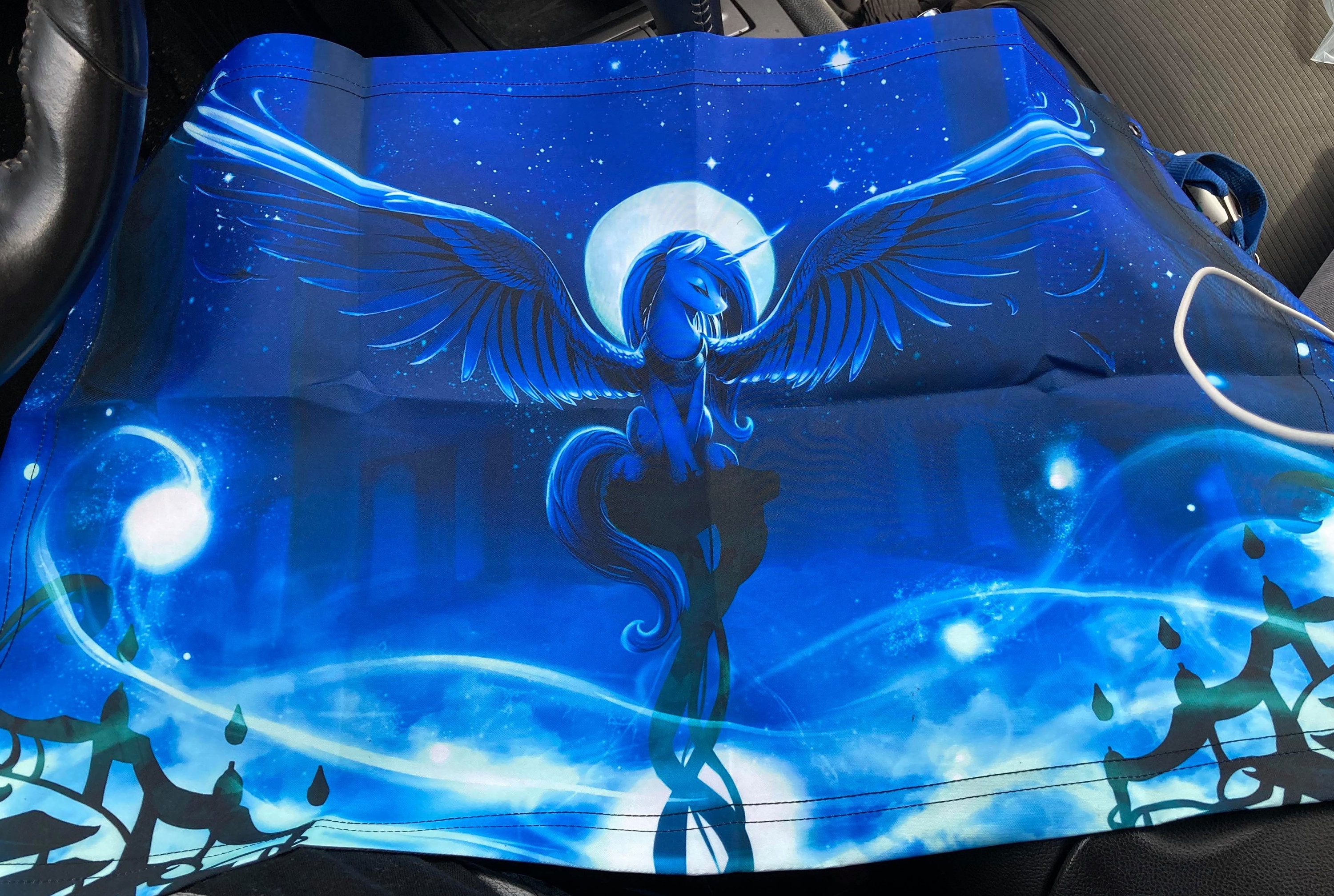MLP Pony Luna Tapestry - 48X30 MLP Flag - Pony Wall Decoration - Etsy