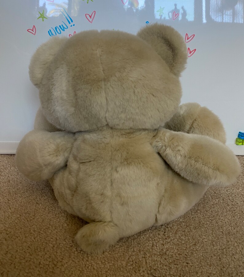 Big Foot Stuffed Bear Plush Pre-loved Stuffed Animal - Etsy