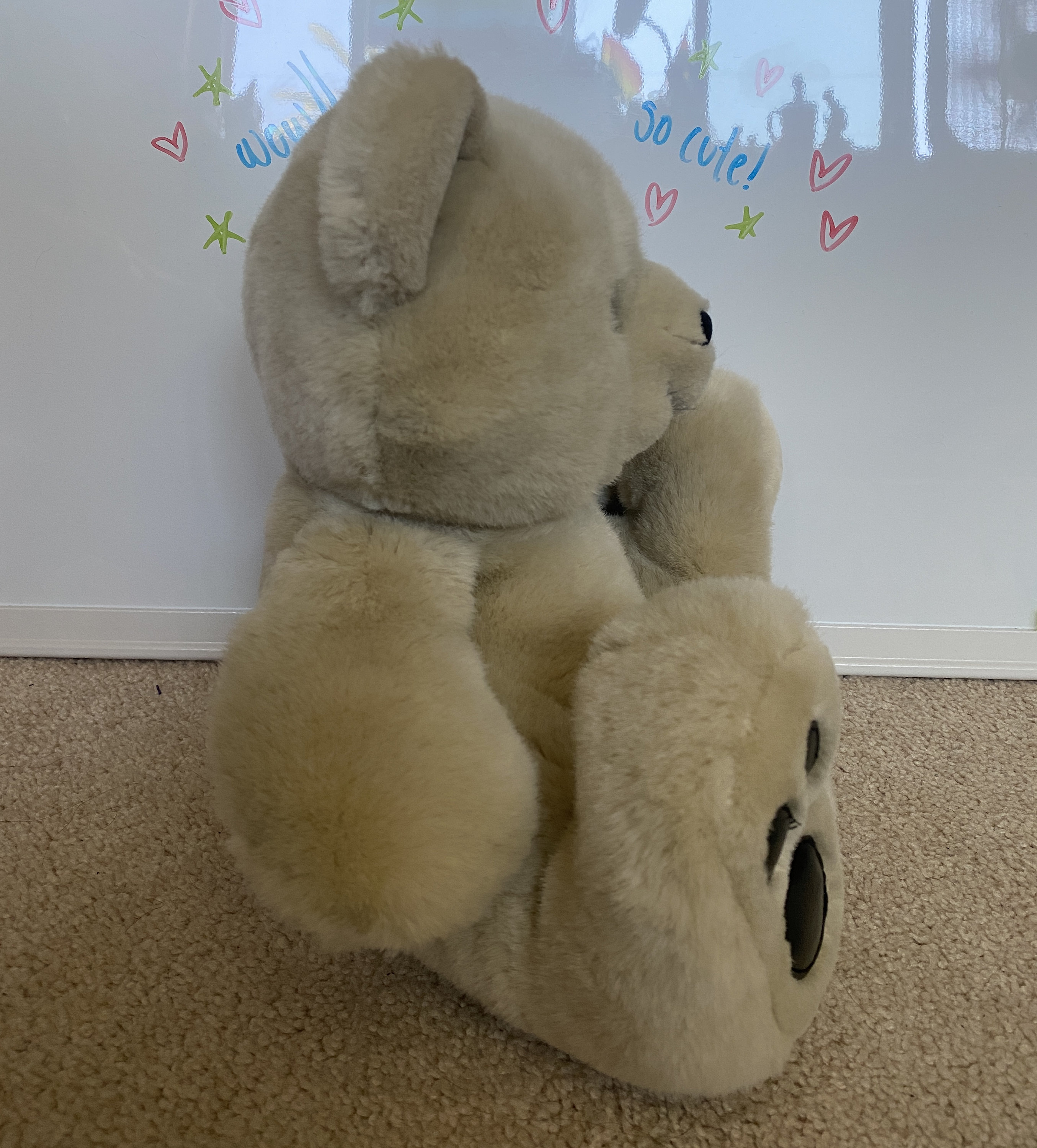 Big Foot Stuffed Bear Plush Pre-loved Stuffed Animal - Etsy