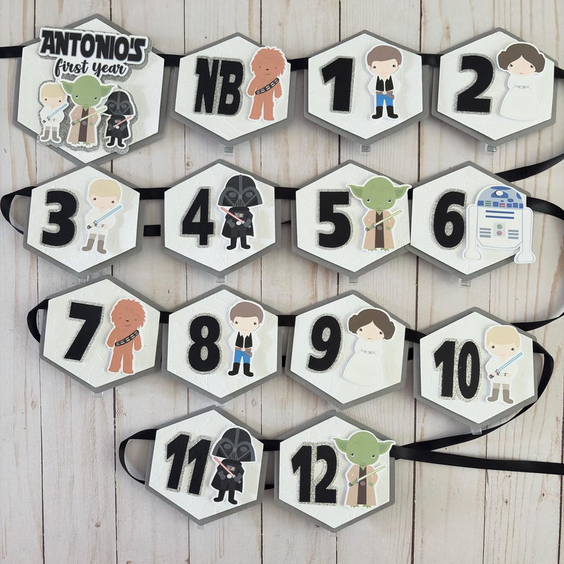 12 Month Banner - Etsy