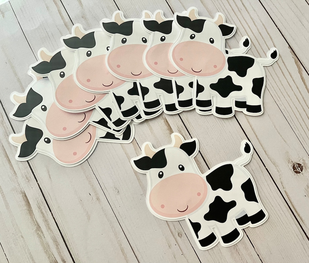 Cow Cutouts Birthday Party Decorations Baby Shower PRE-CUT - Etsy