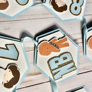 Star Wars Birthday Photo Banner: Personalized Monthly Milestone Party ...