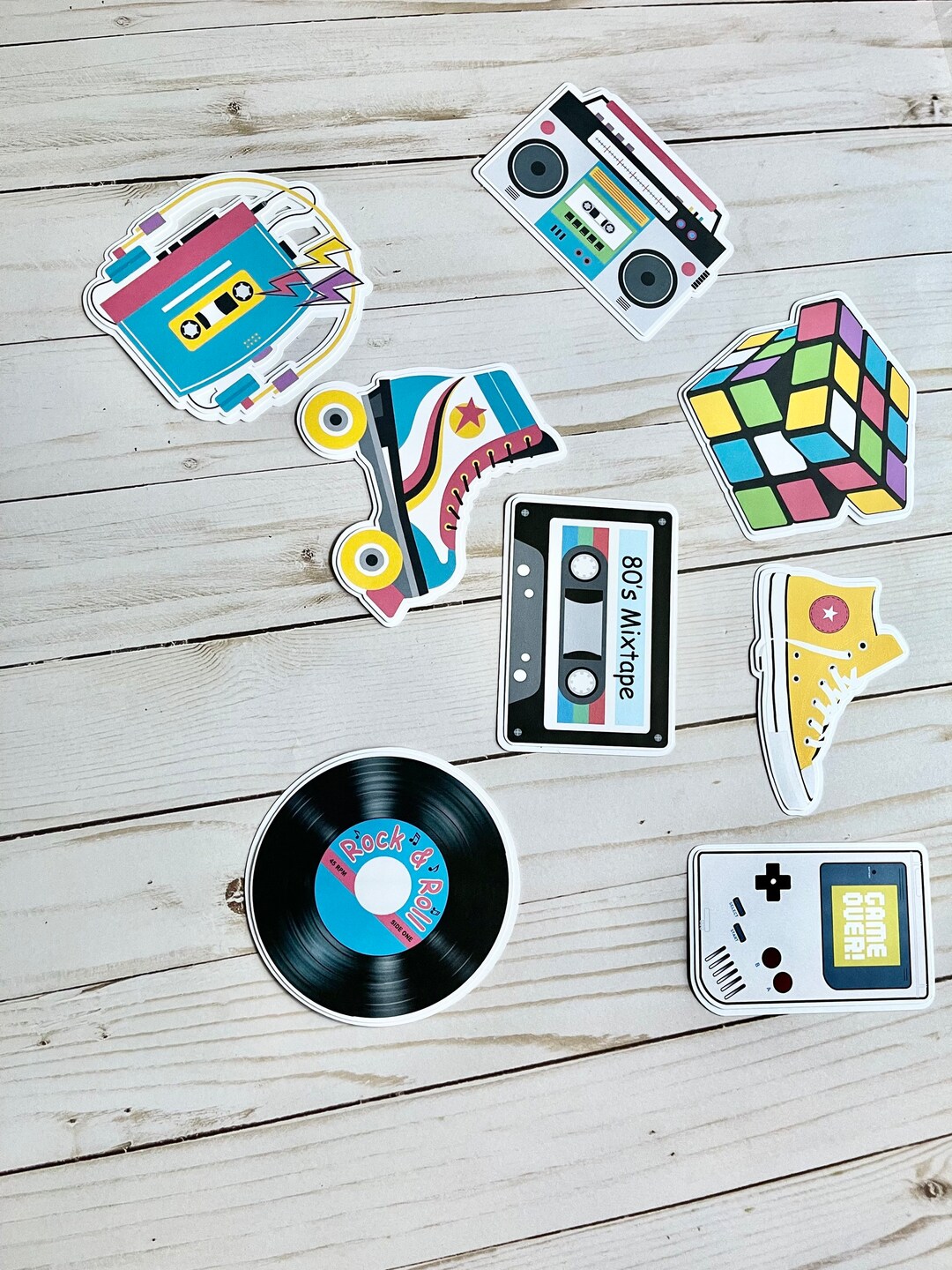 80s Cutouts Birthday Party Decorations Retro Cutouts - Etsy