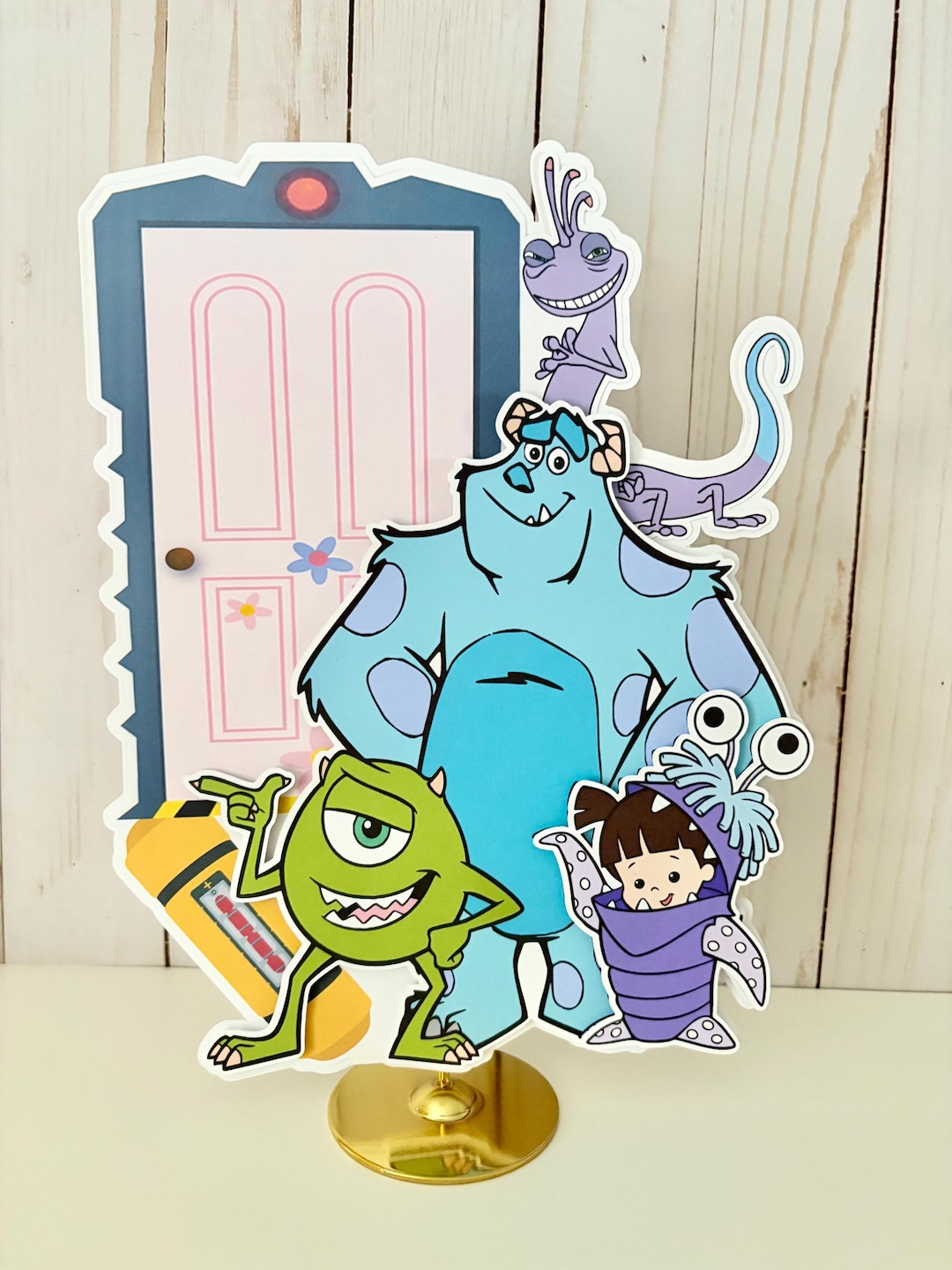 Monsters Birthday Party Centerpiece Stand Table Decorations 10 Inch - Etsy