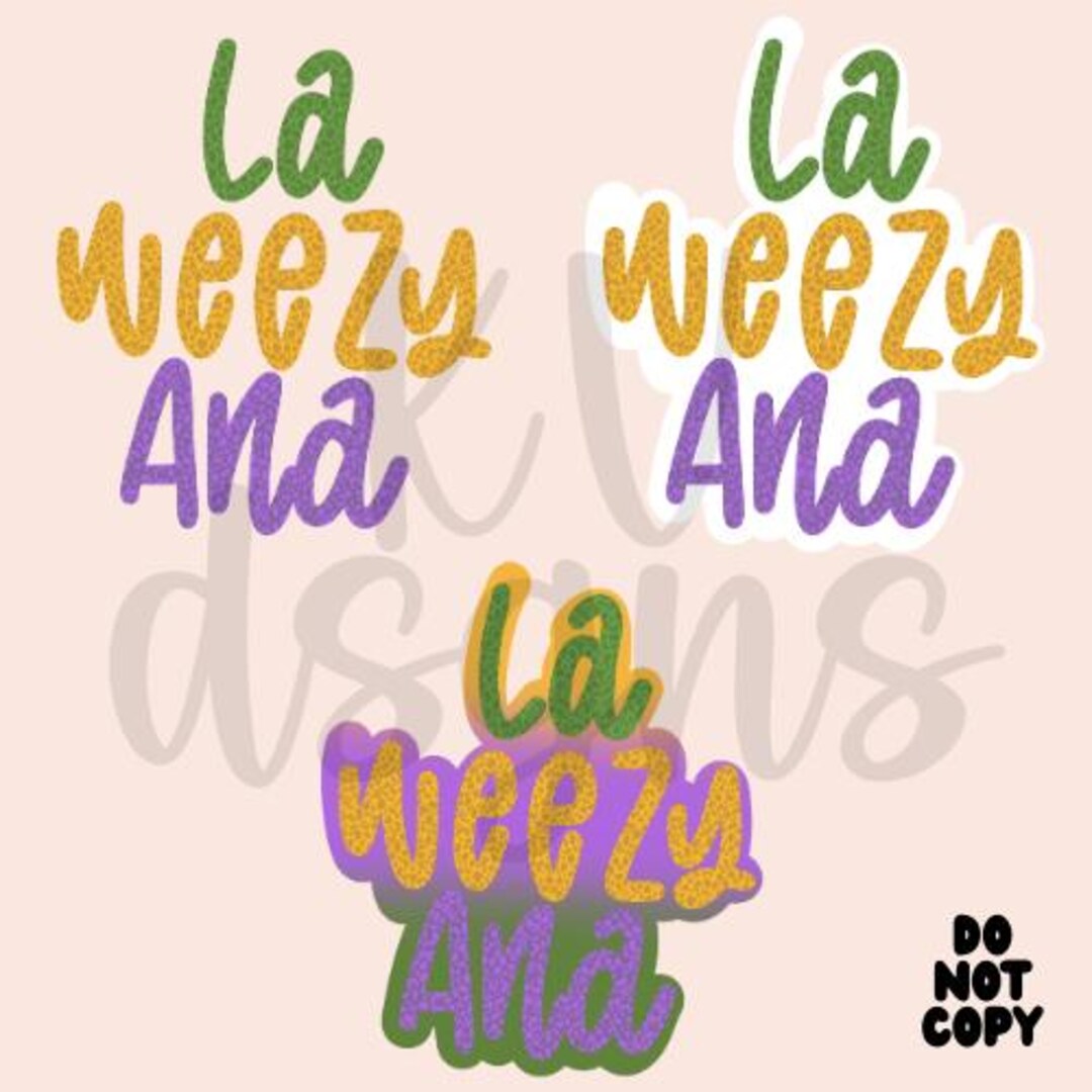 La Weezy Ana Leopard Print PNG Bundle | Digital Download - Etsy UK