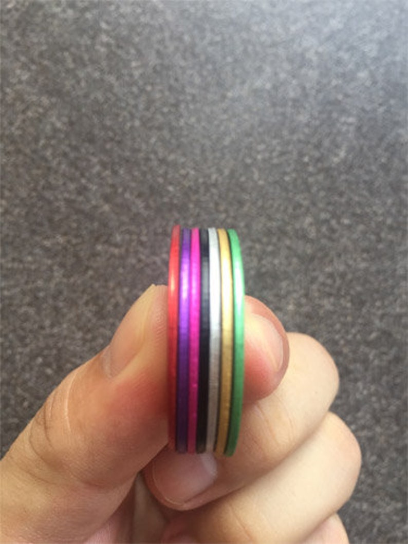 20PCS Free Shipping Aluminum Alloy Sublimation Blank Round With Loop ...