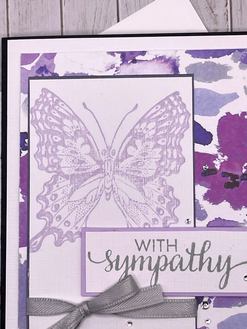 Butterfly Sympathy Card - Etsy