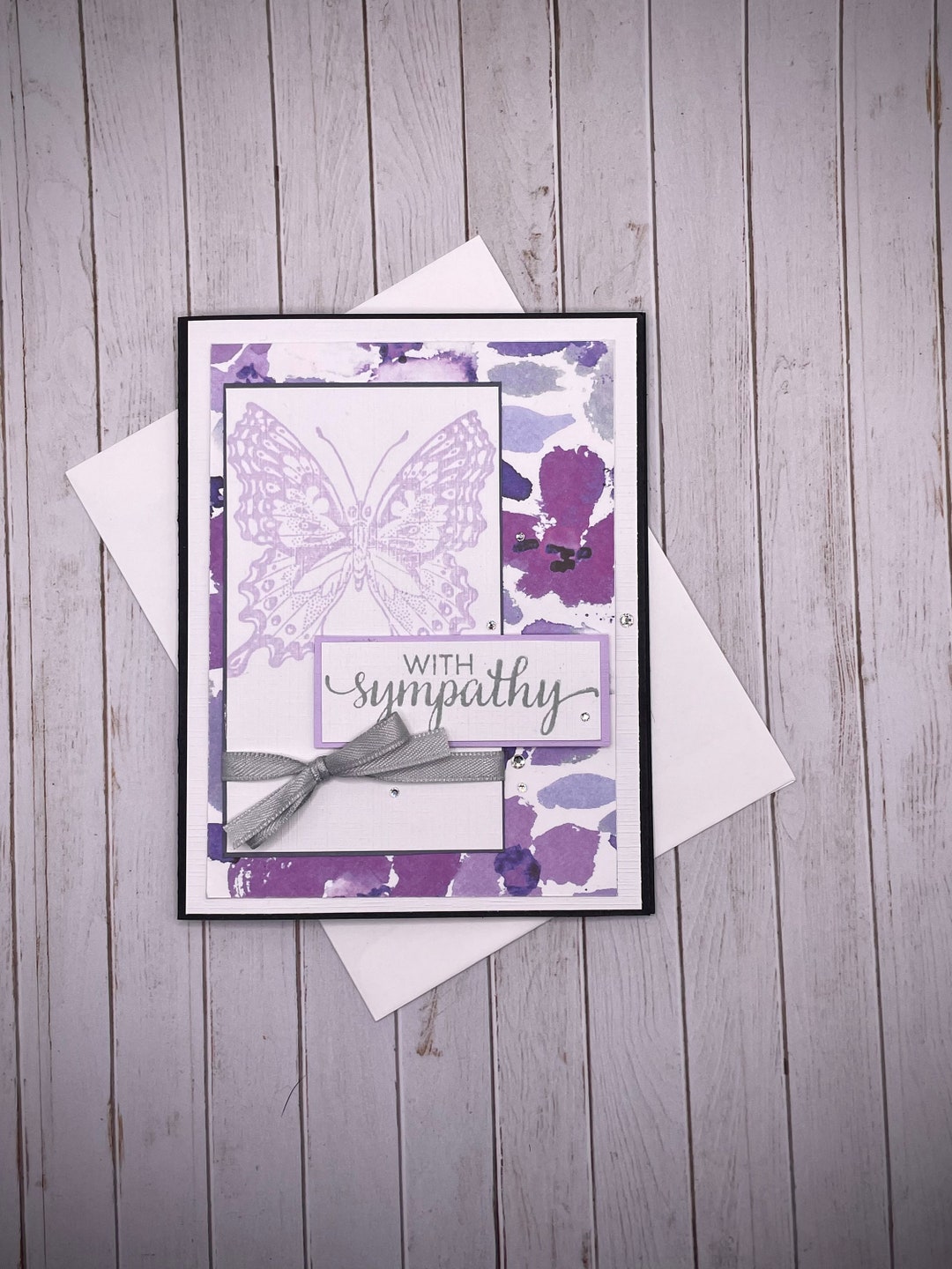 Butterfly Sympathy Card - Etsy