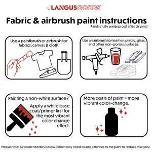 UV Color Changing Fabric & Airbrush Paint 3 Pack Changes Color in ...