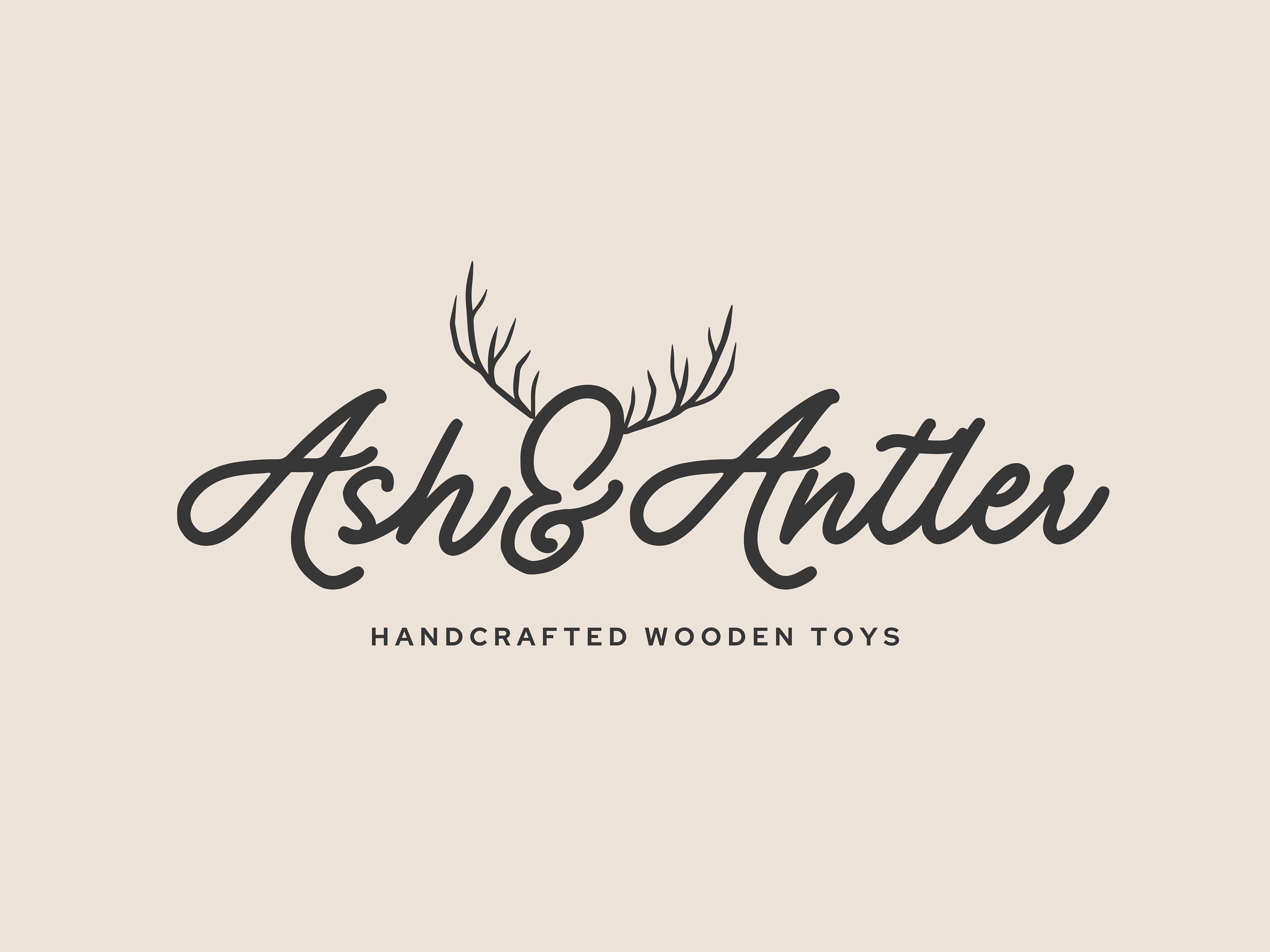 Pre-made Cursive Logo Design for Small Business Branding, Handcrafted ...