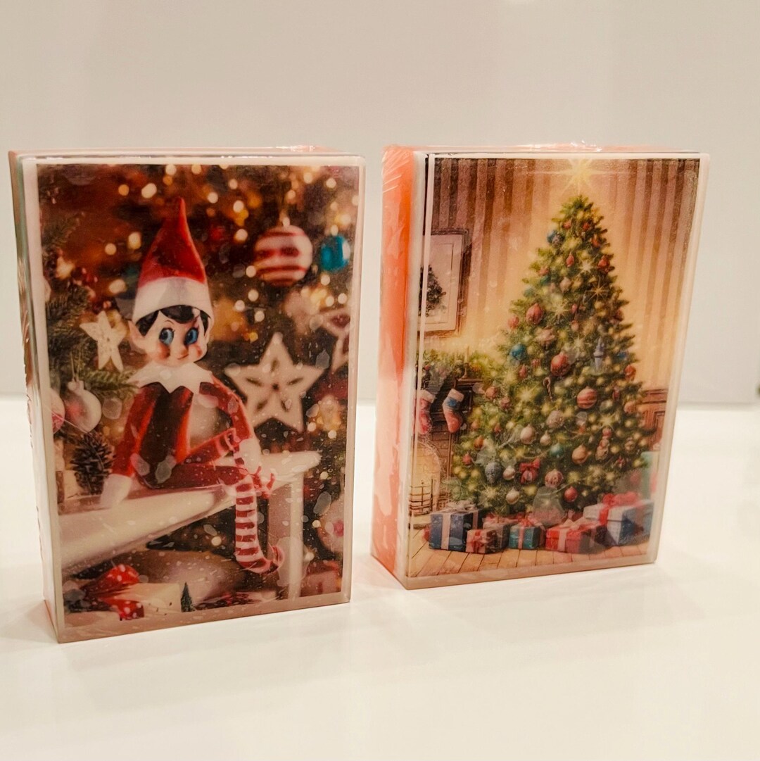 Christmas Soap Bar for Kids: Elf on the Shelf or Christmas Tree - Etsy