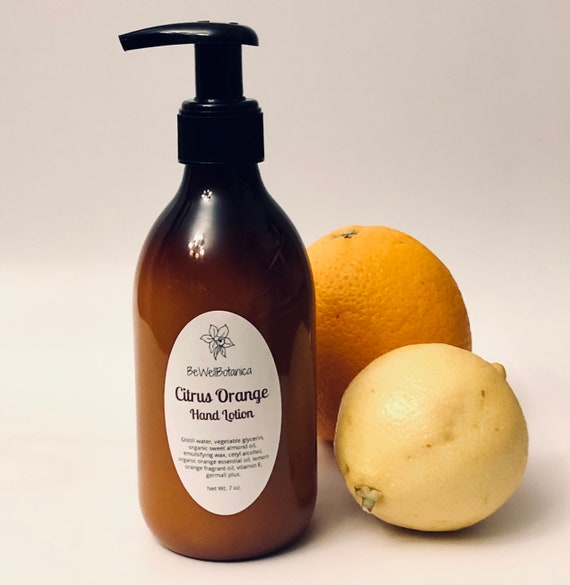 Citrus Orange Hand Lotion Hand Moisturizer Healing Hand - Etsy