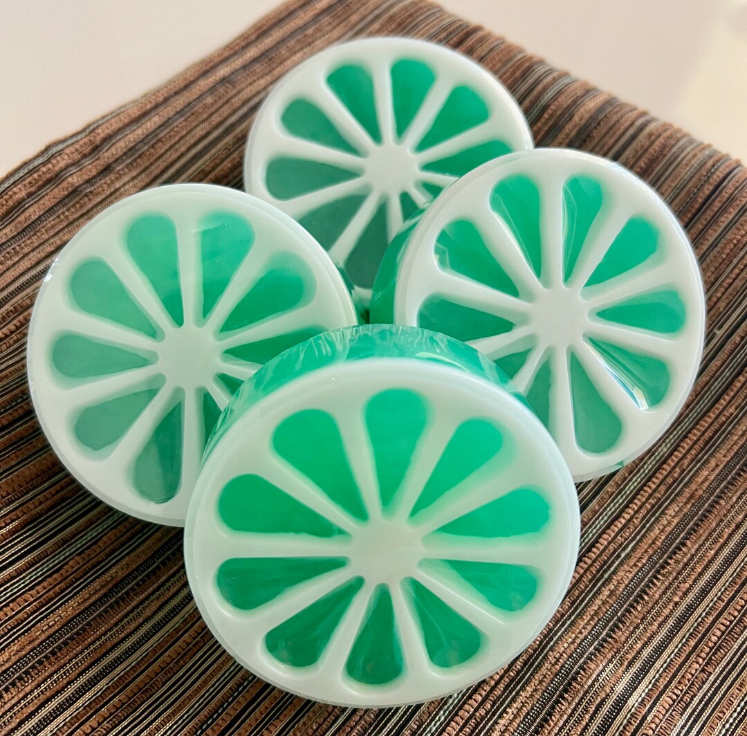 Lemon Lime Slice Soap Bar | Glycerine Soap Bar | Party Favor Soap Bar ...