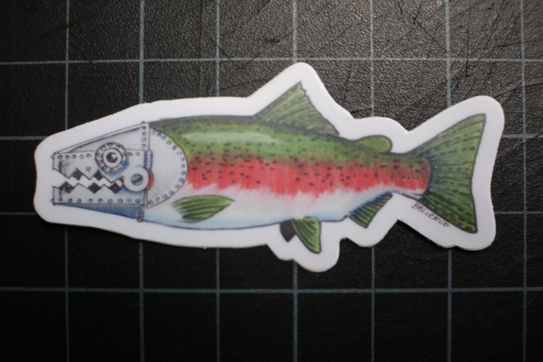 Steelhead Sticker - Etsy
