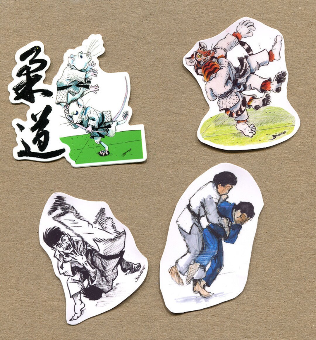 Judo Sticker Set - Etsy