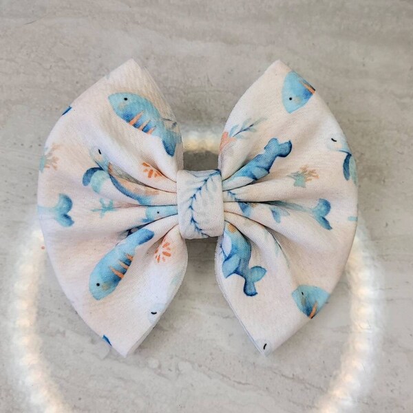 Fish Hair Bow - Etsy