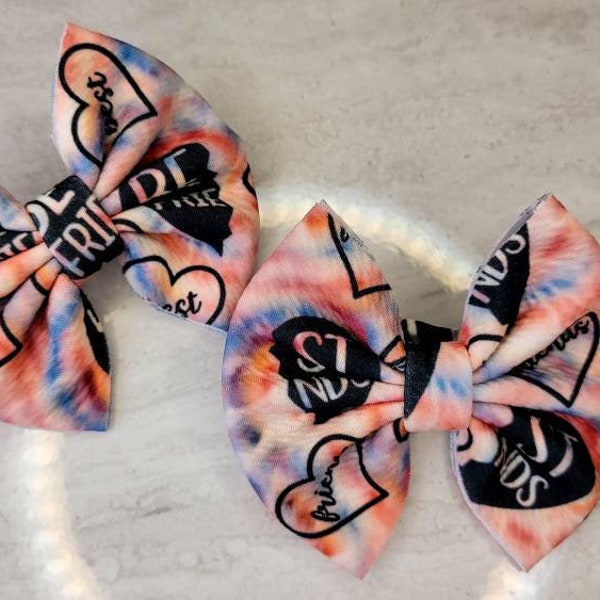 Best Friends Bow - Etsy