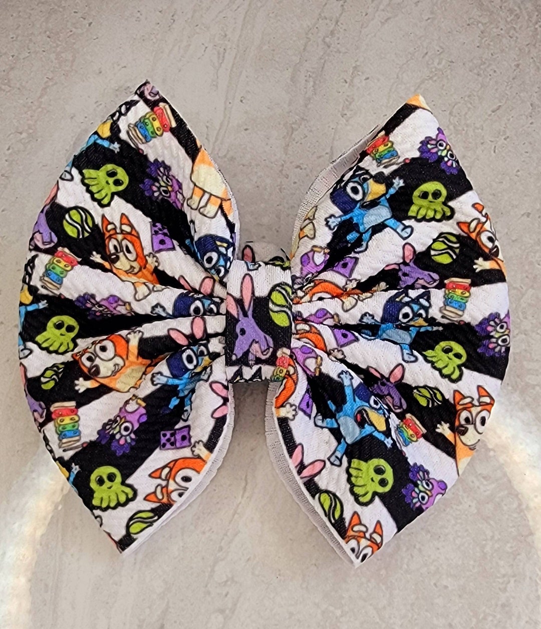 5 Inch Bow 4 Inch Bow 2 Sizes to Choose Character Print - Etsy