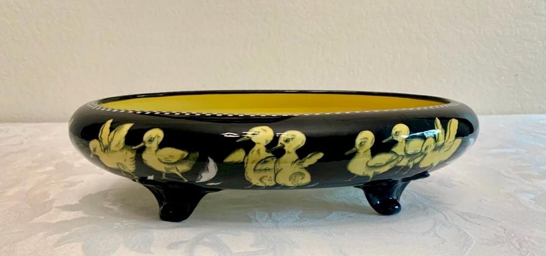 Jacobean Solian Ware Soho Pottery Cobridge Floating Flower Bowl 5031 - Etsy