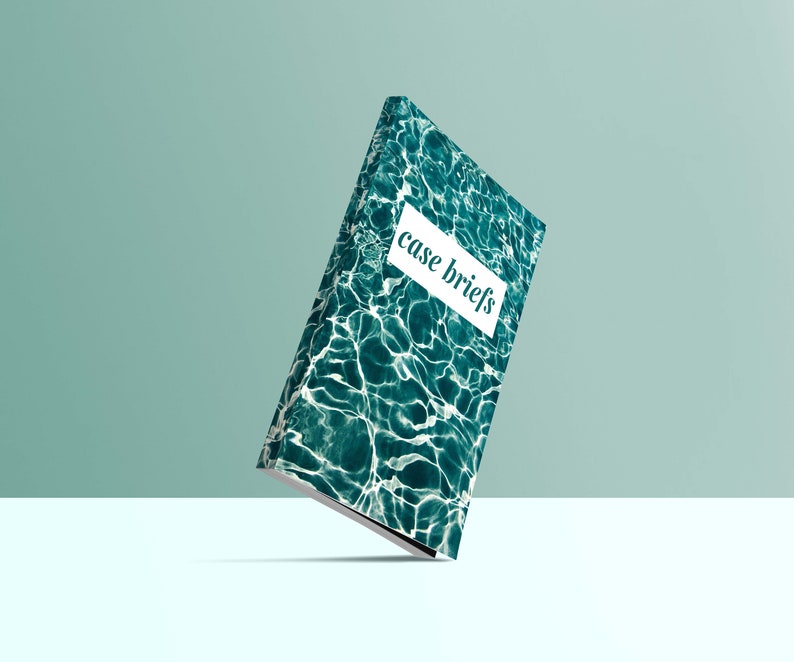 Law School Case Brief Notebook - Etsy