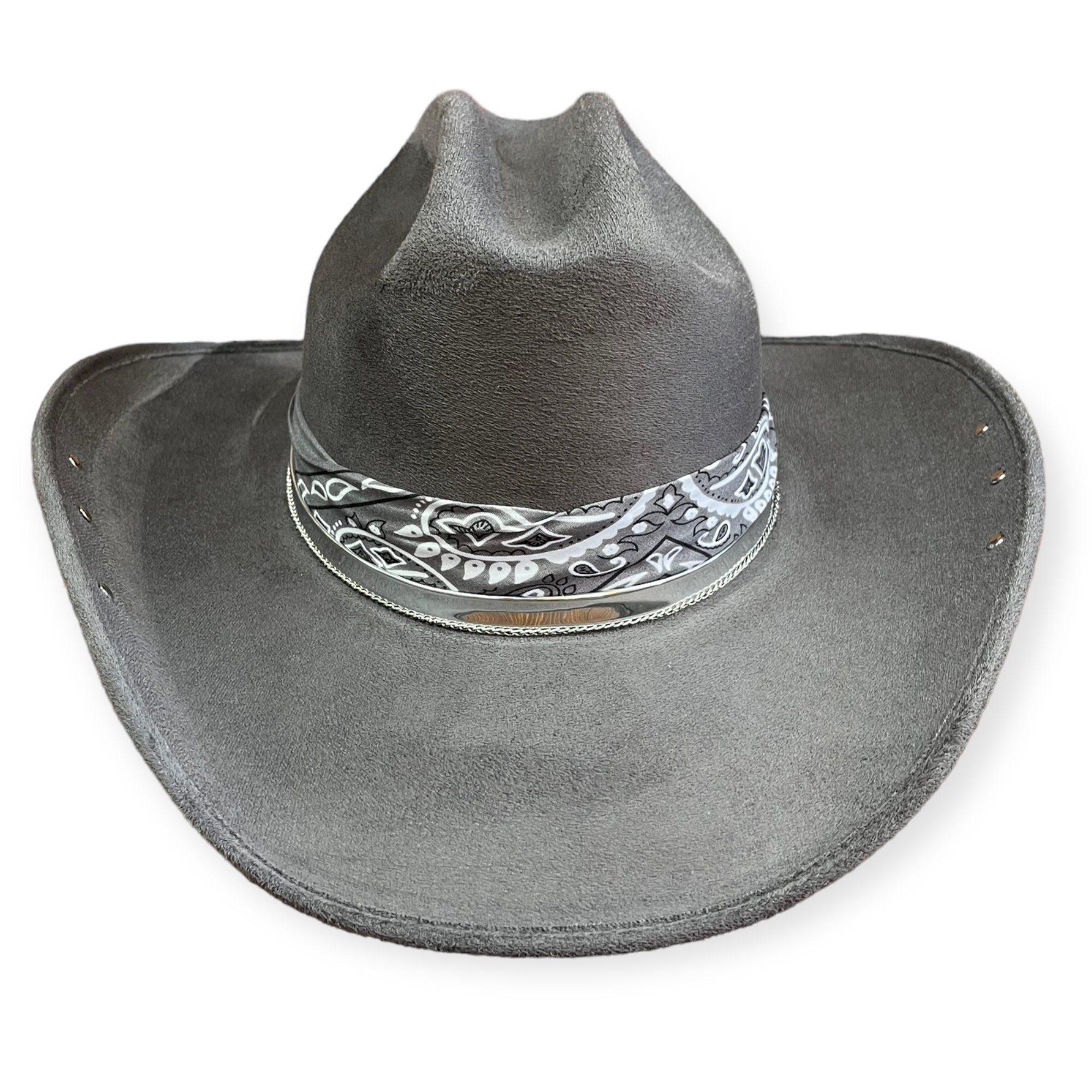 Gray Cowboy Hat - Etsy