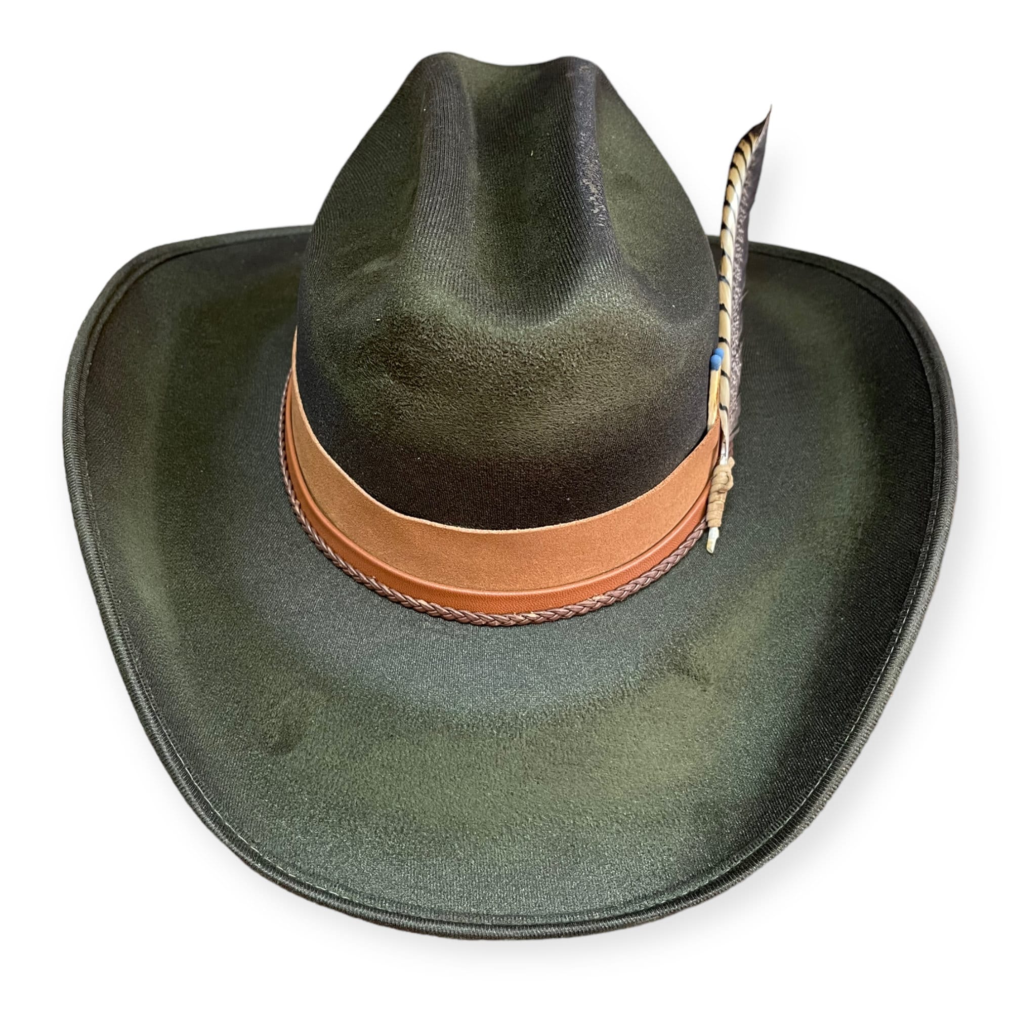 Military Green Cowboy Hat - Etsy
