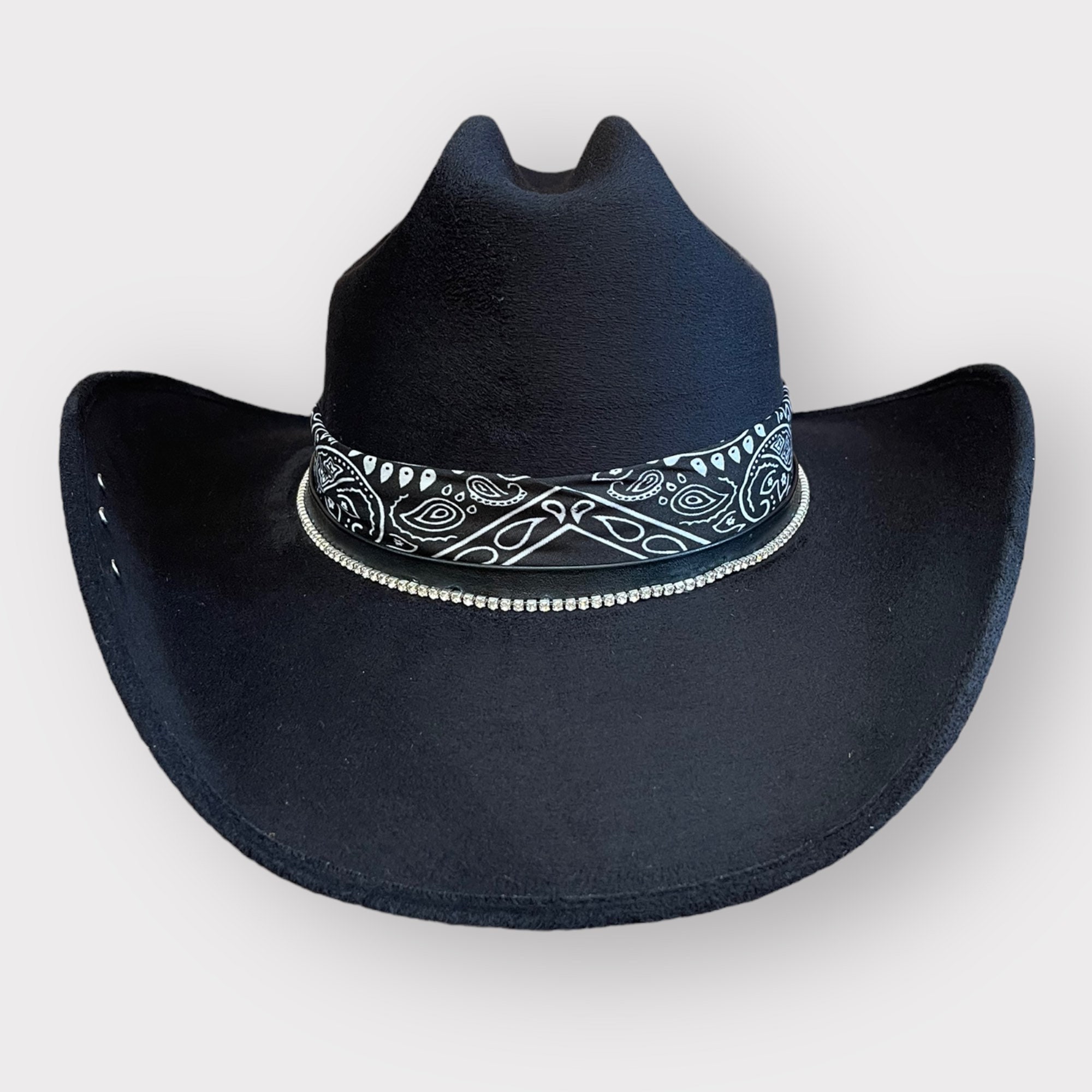 Cowboy Hat With Bandana - Etsy