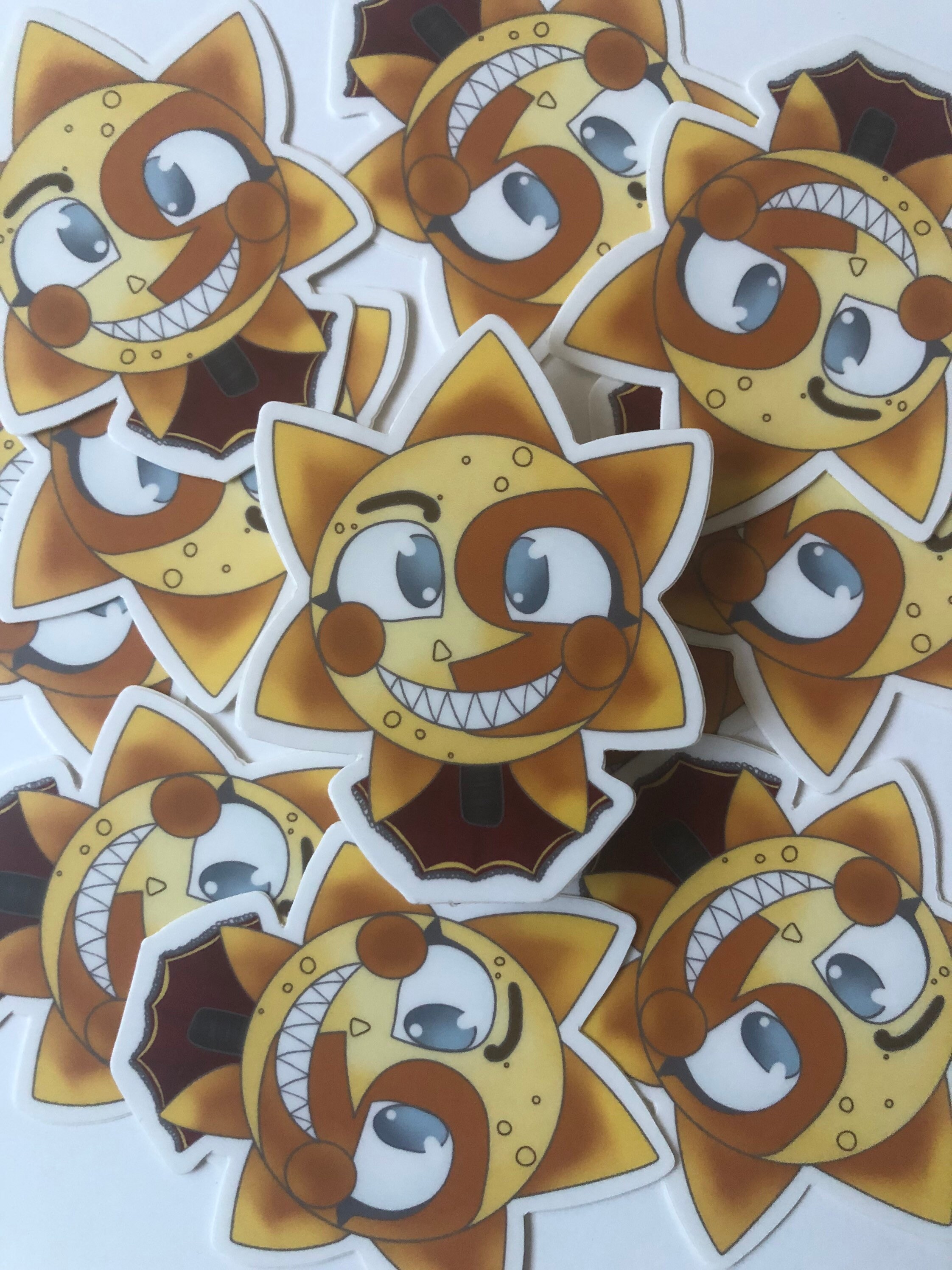 Daycare Sticker /sun Drop and Moon Drop Waterproof Stickers/ Sticker ...