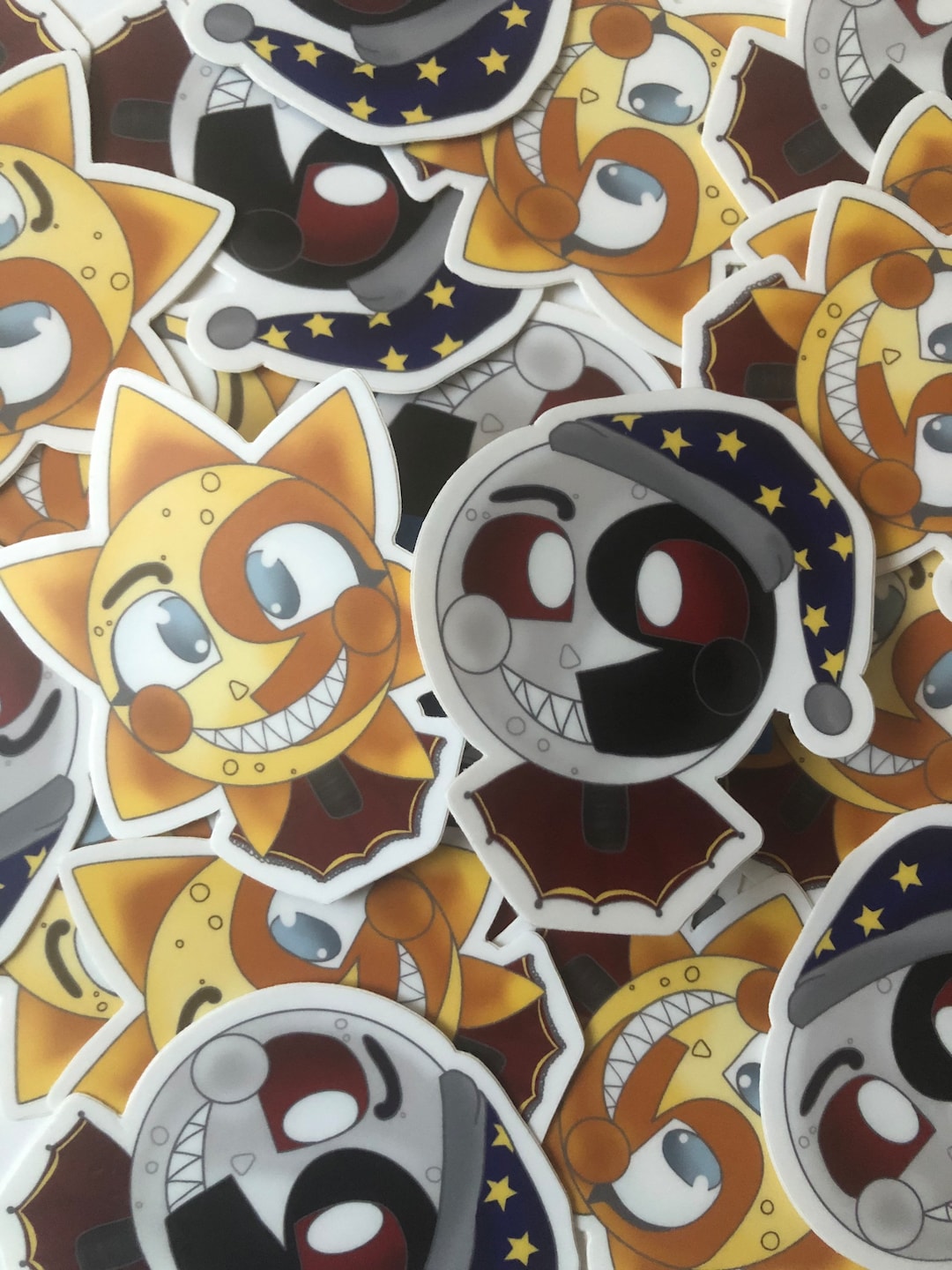 Daycare Sticker /sun Drop and Moon Drop Waterproof Stickers/ Sticker ...