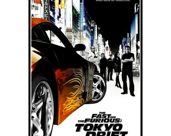 Fast and Furious Poster | Etsy