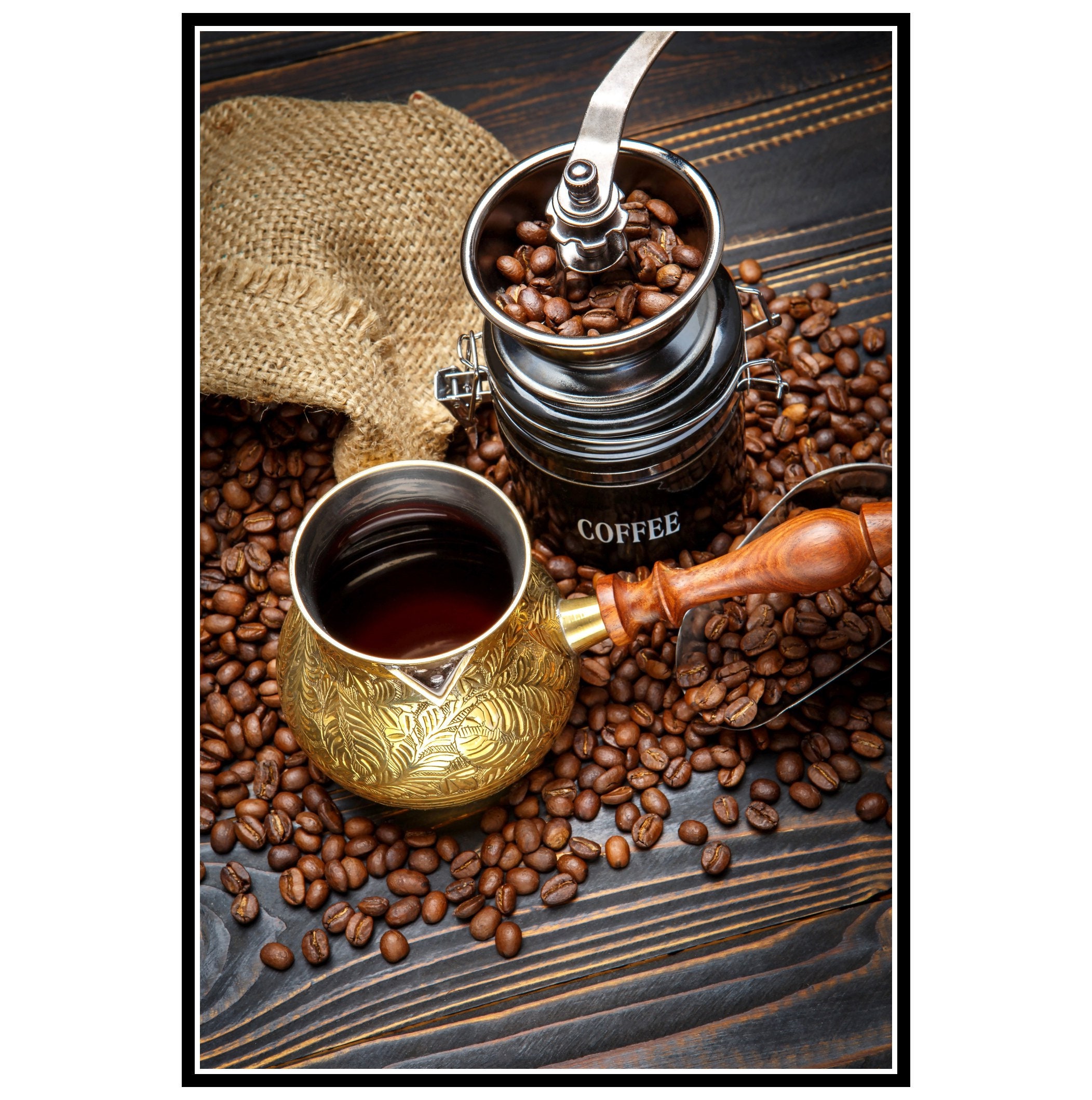 Coffee Beans Poster Prints and Unframed Canvas Prints | Etsy