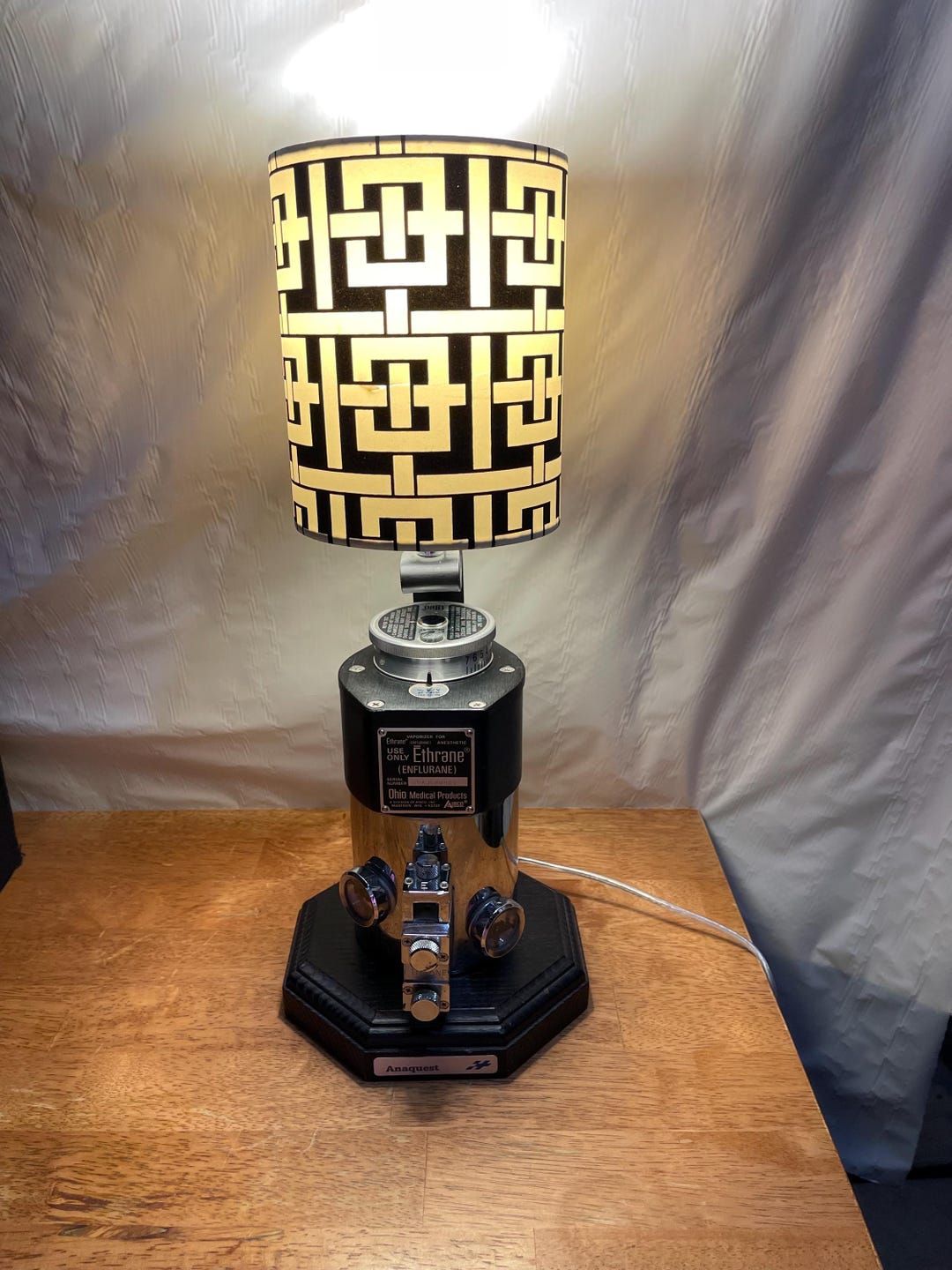 Vintage Ethrane Enflurane Anesthesia Vaporizer Anaquest Ohio Medical ...