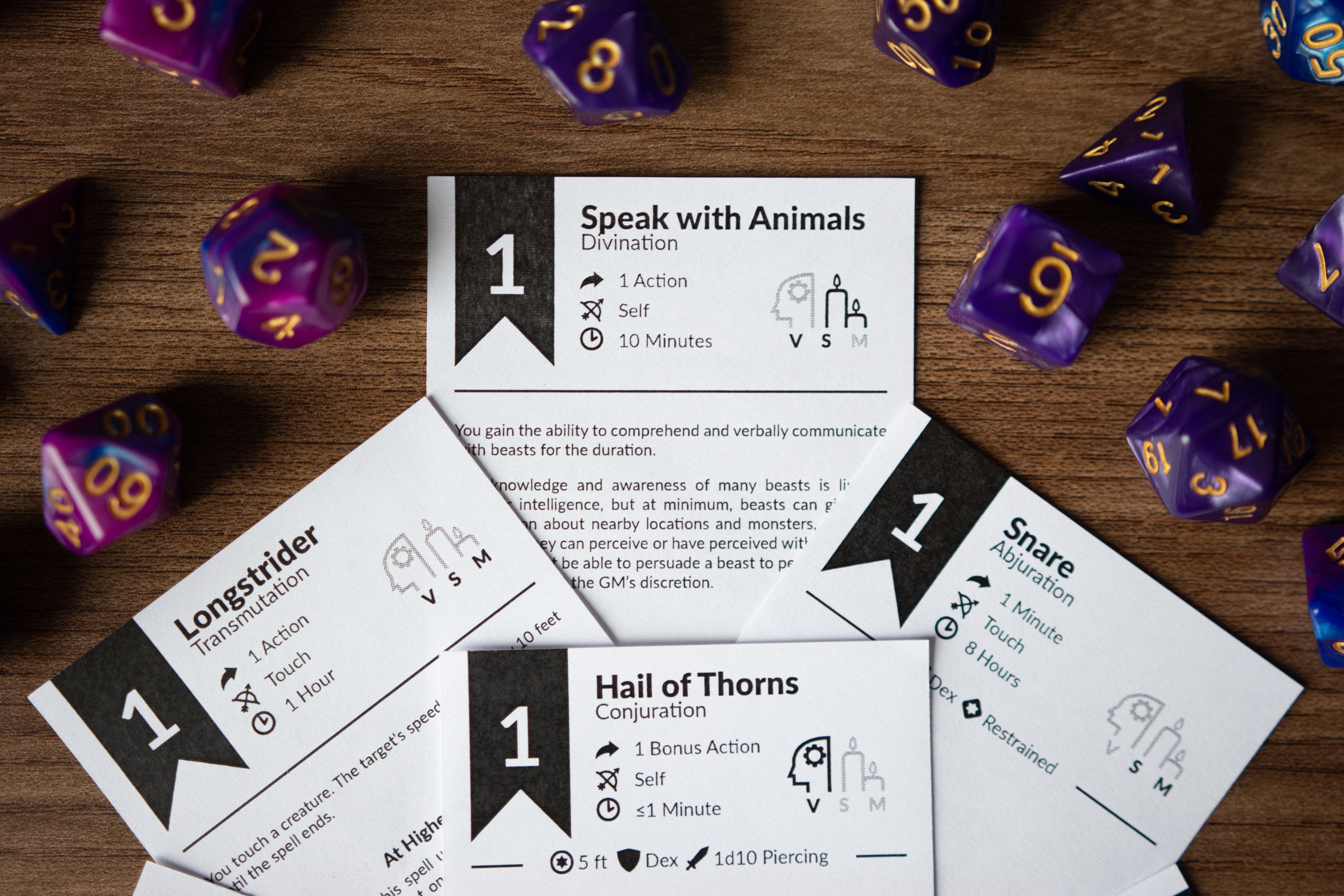 Ranger Spell Cards (including Conclaves) | Metric and Imperial | OGL ...