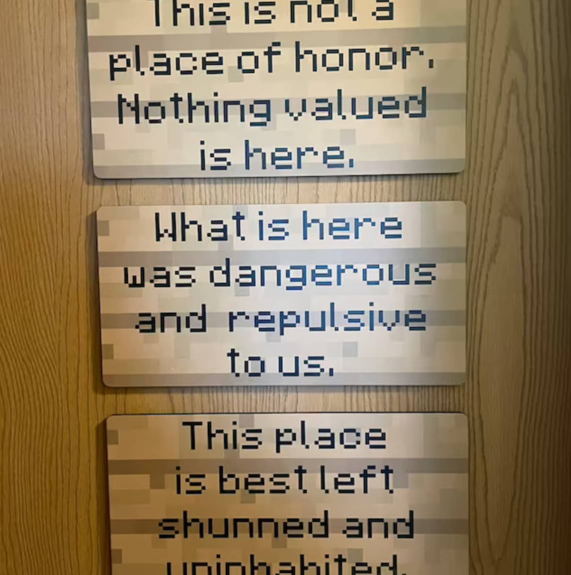 Minecraft Inspired Gift Minecraft Sign Minecraft Birthday - Etsy Australia