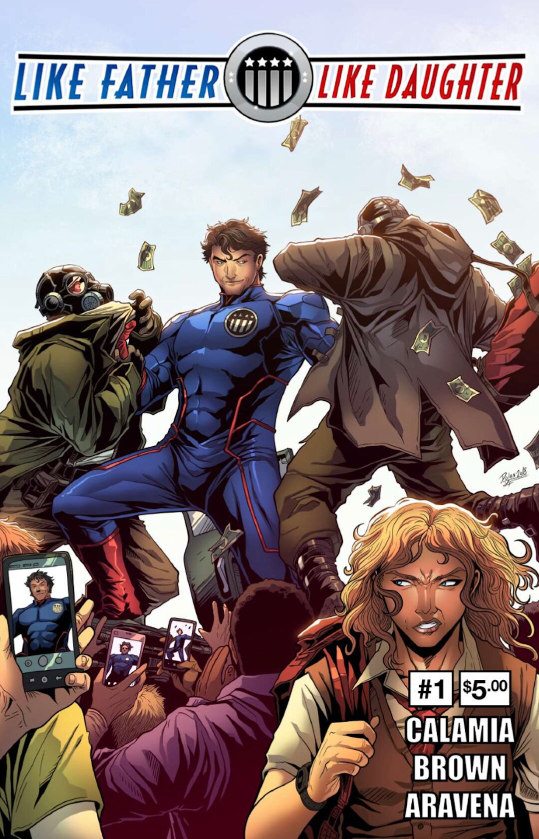 Like Father, Like Daughter #1 Zack Dolan Variant Cover - Etsy