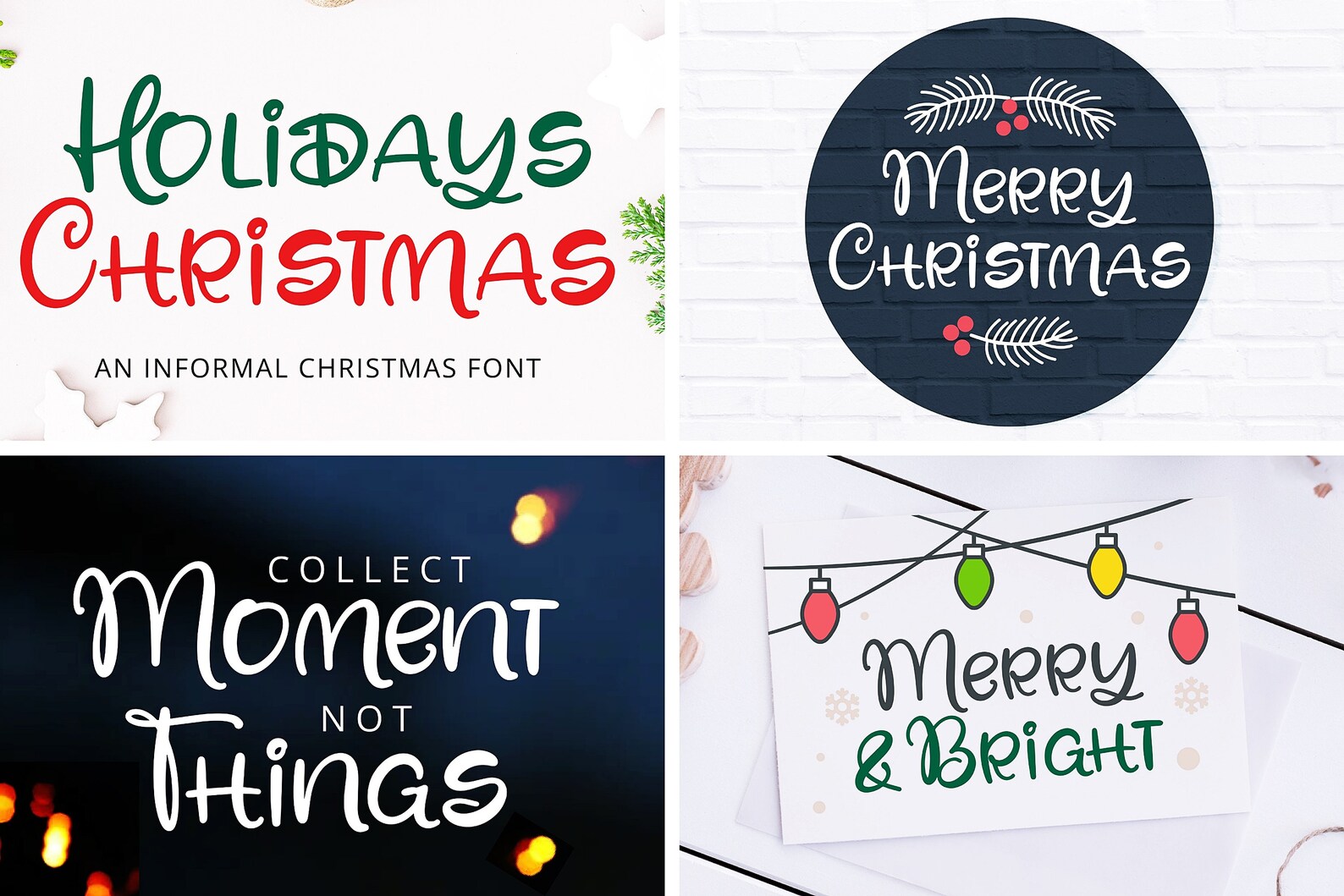 Christmas Font Bundle Cricut Font Bundle, Script Fonts, Cricut Fonts ...
