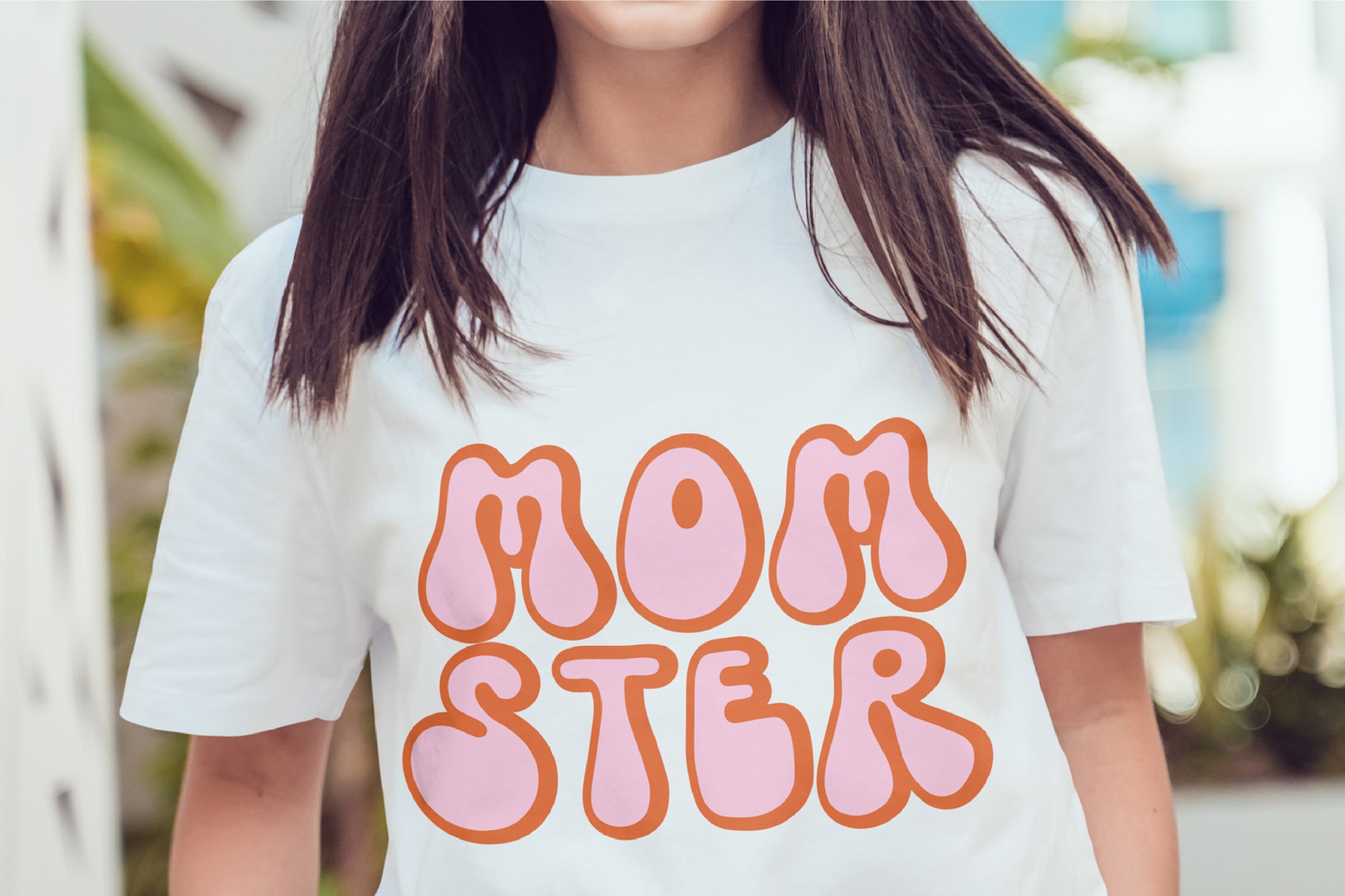 Retro Shadow Font Groovy Font, Trendy Font, Hippie Font, Y2K, 70s, 80s ...