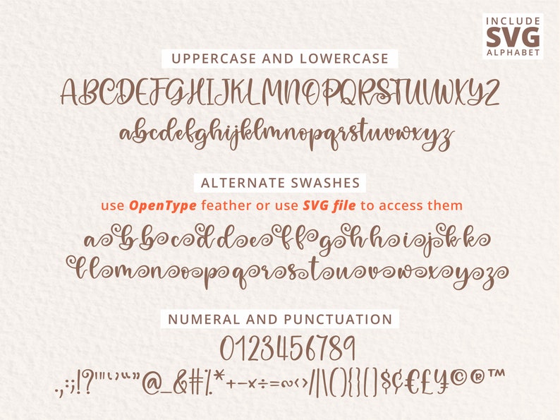 Thick Cursive SVG Fonts, Font With Tails, Script Print SVG, Script Font ...