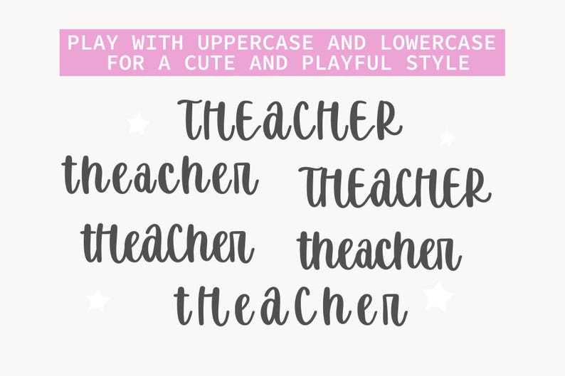 Preppy Script Font | Bold Handwritten Font (OTF, TTF, SVG) - Etsy