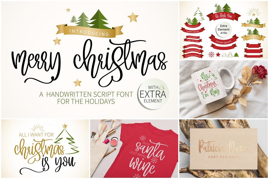 Big Bundle of 10 Handwritten Fonts Modern Calligraphy Font - Etsy